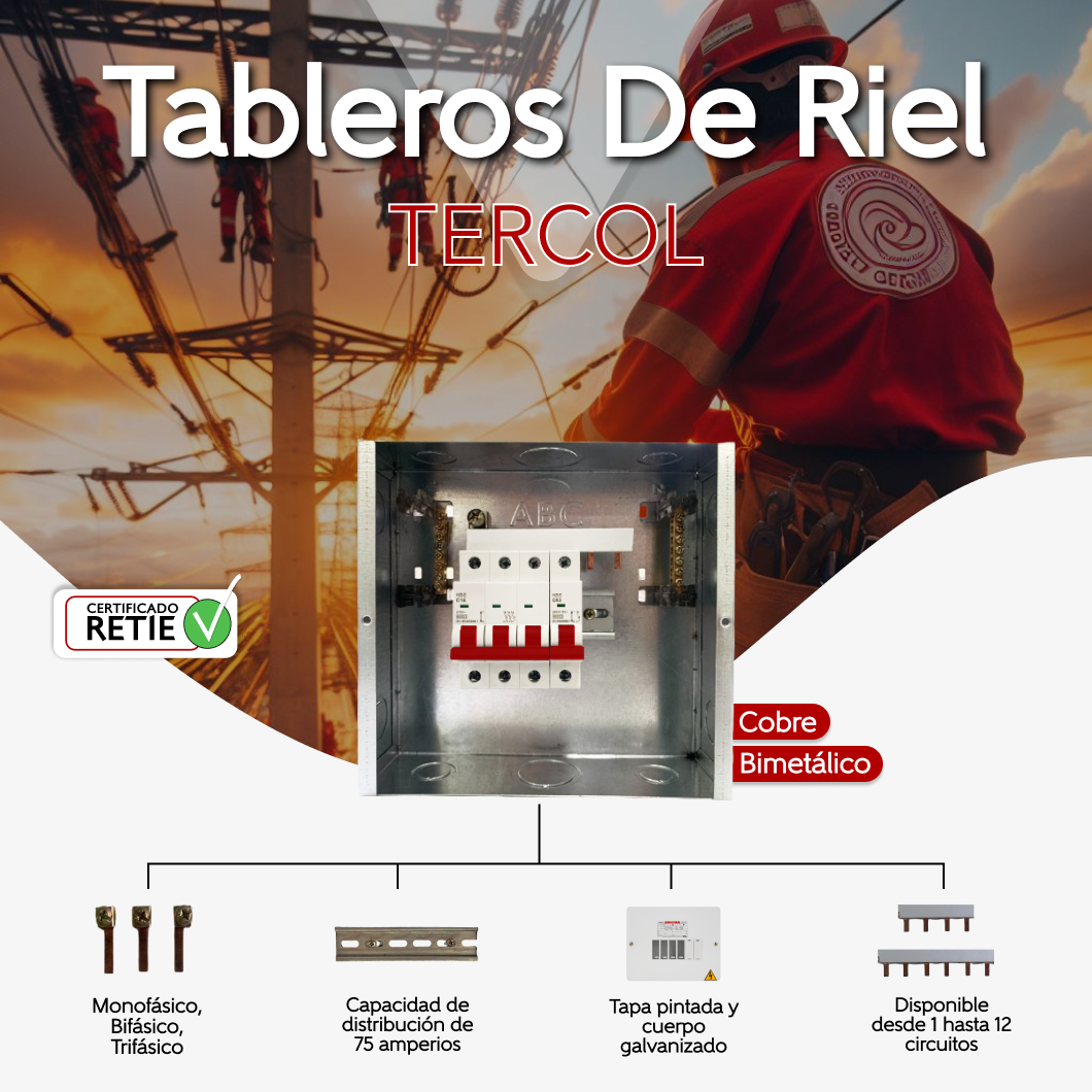 Ventajas de los Tableros Eléctricos de Riel - Tercol